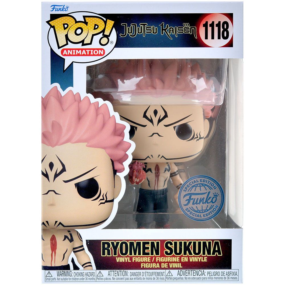 Фигурка Funko POP! Магическая битва: Рёмен Сукуна | Купить настольную ...